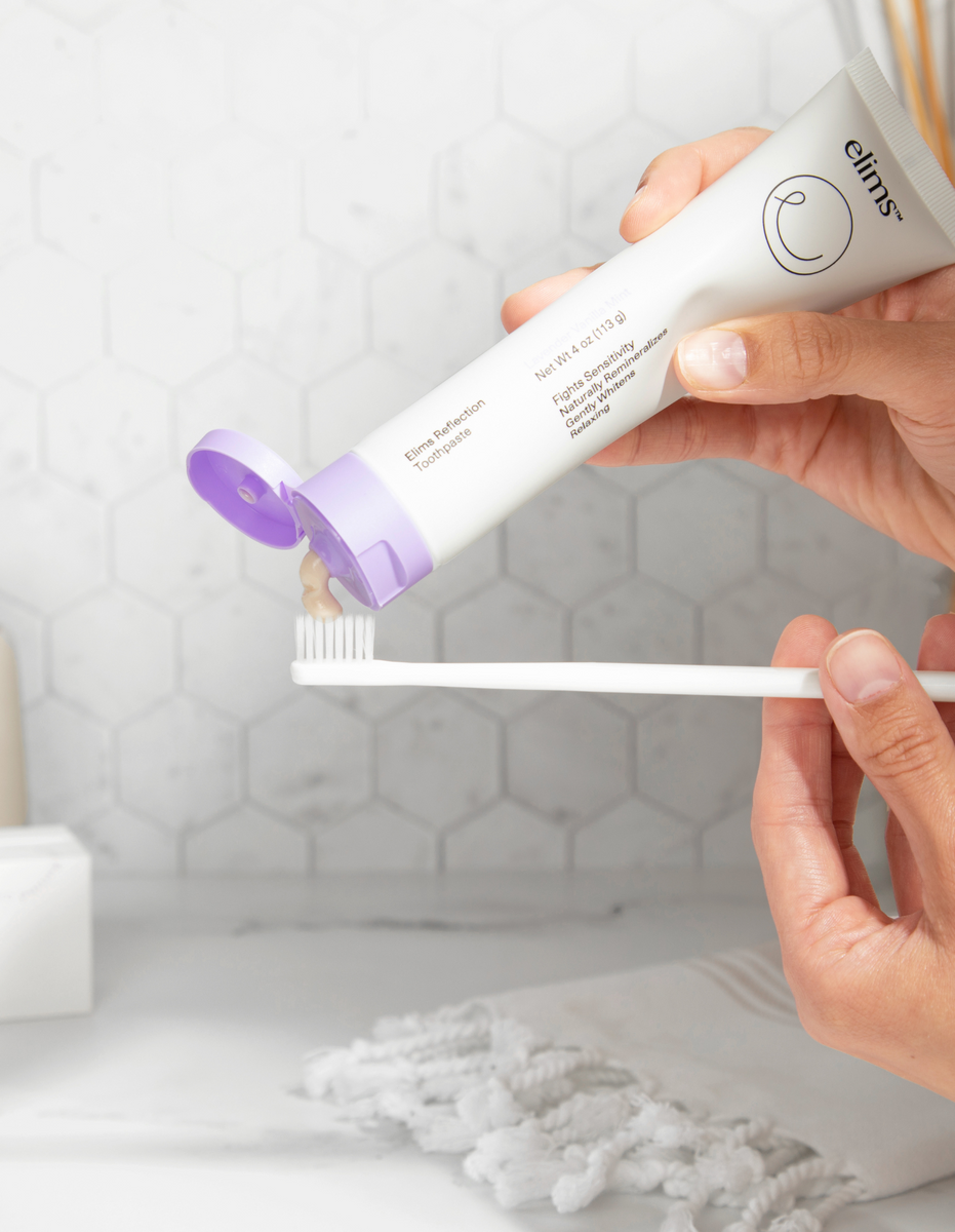 HOME & AWAY: Lavender Vanilla Mint Toothpaste – ELIMS