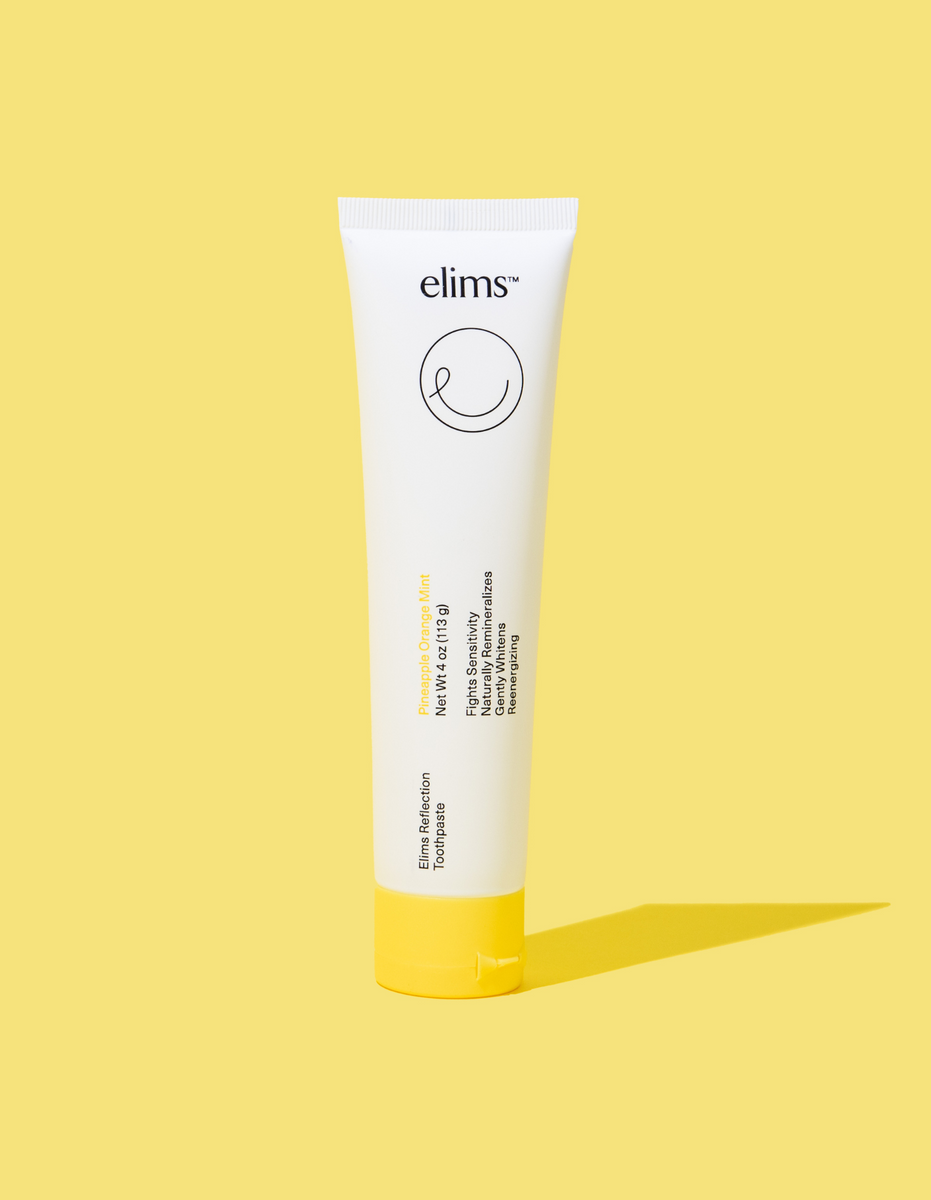 Reflection Toothpaste in Pineapple Orange Mint (4 oz) – ELIMS
