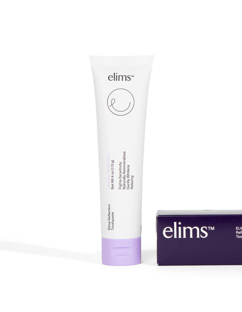Reflection Toothpaste in Lavender Vanilla Mint (4 oz) – ELIMS